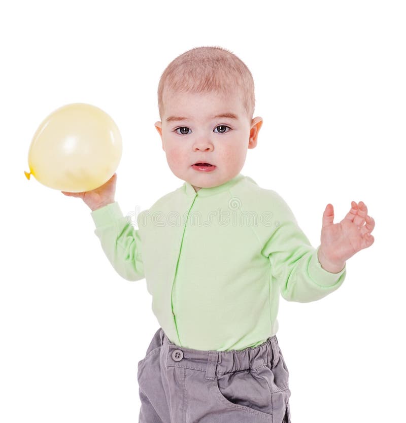 Boy with balloon stock photo. Image of grey, pursuit - 86410342