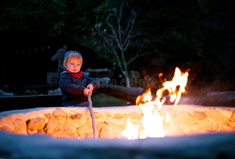 Kid Playing With Fire Crackers On Diwali Festival Stock Image - Image ...