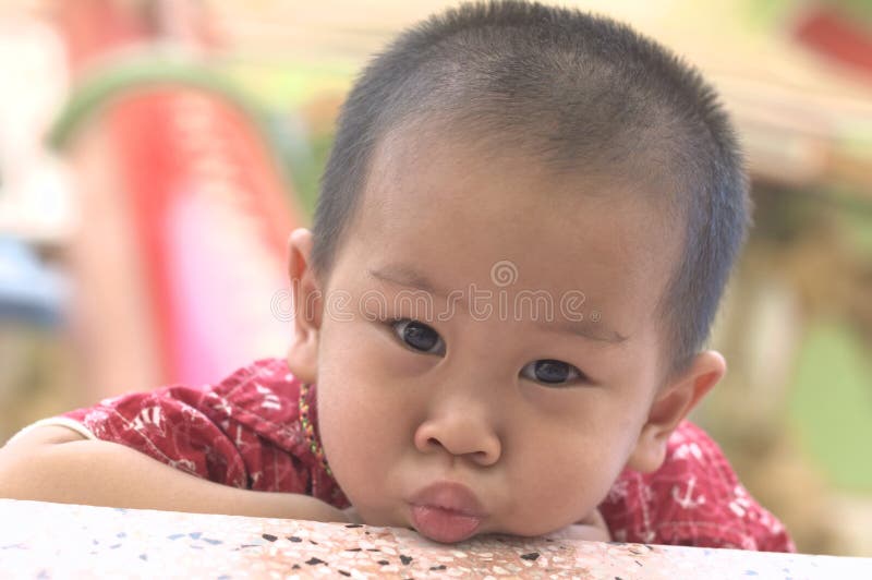 Toddler duck face stock image. Image of shirt, chinese - 41205483