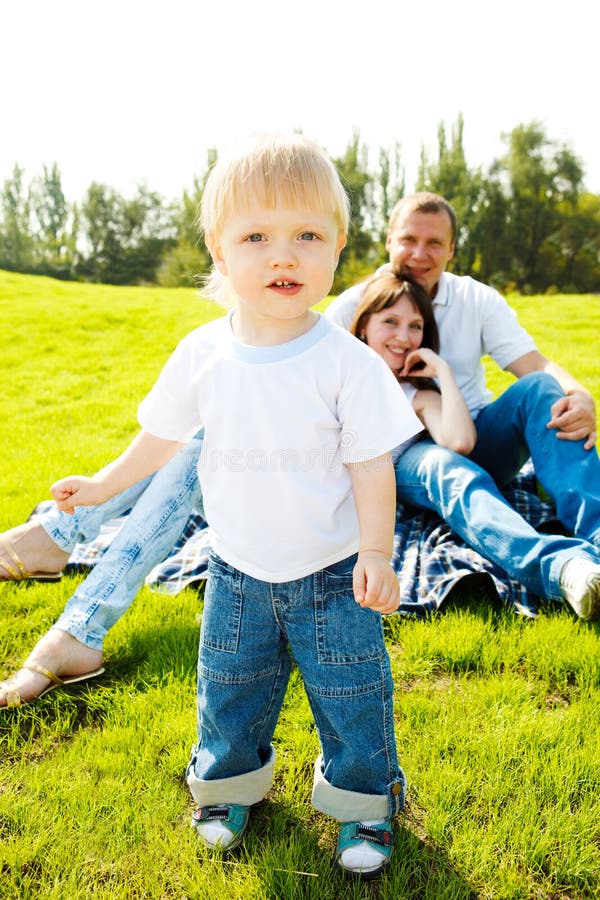 Toddler behind umbrella stock image. Image of large, studio - 10119293