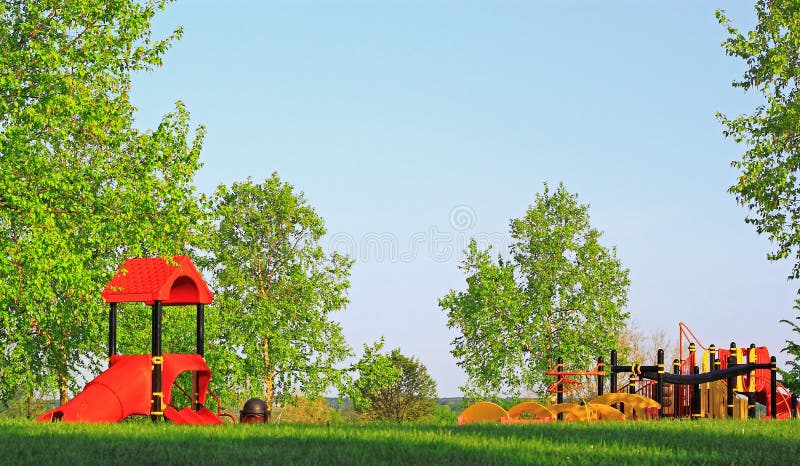 Toddler Playground Spring stock image. Image of outdoor - 47021009