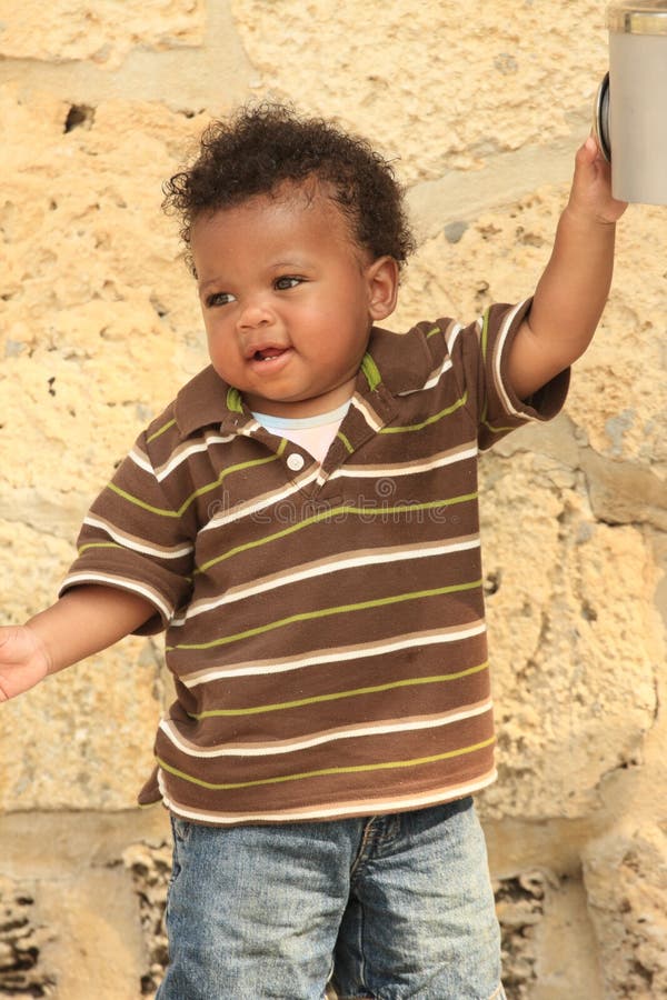 Toddler Reaching for Object Stock Image - Image of children, isolated ...