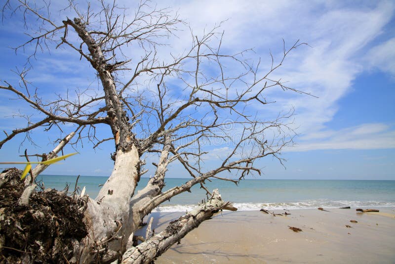 Sonnenuntergang am Strand Von Manikar, Labuan Stockfoto - Bild von ...