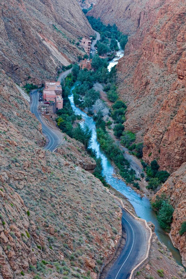 Todra Gorge, Morocco stock image. Image of rock, tranquil - 21240479