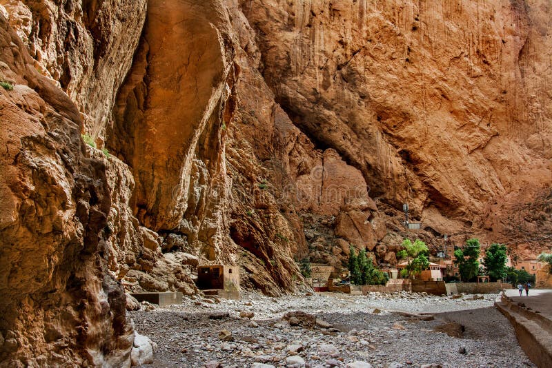 Todra Gorge in Morocco, Africa Stock Photo - Image of ancient, natural ...