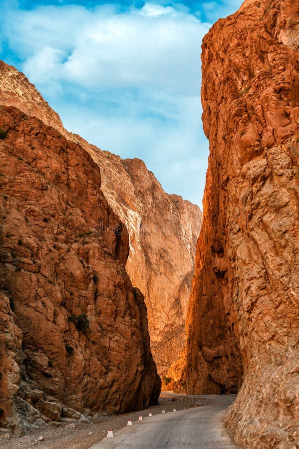 Todra gorge in Morocco stock photo. Image of landscape - 44369122