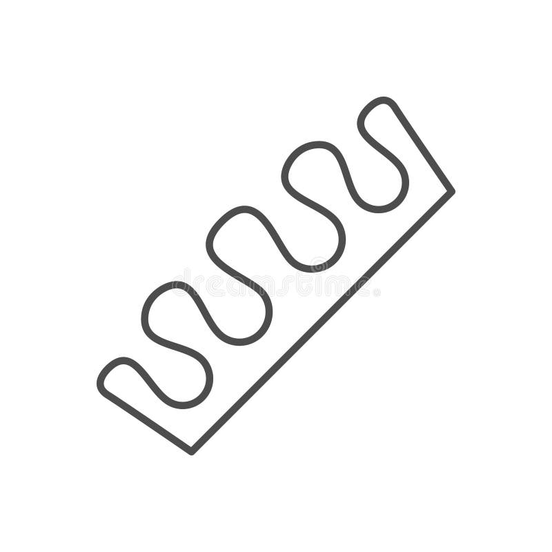 Toe Separator Line Outline Icon Stock Vector - Illustration of healthy ...