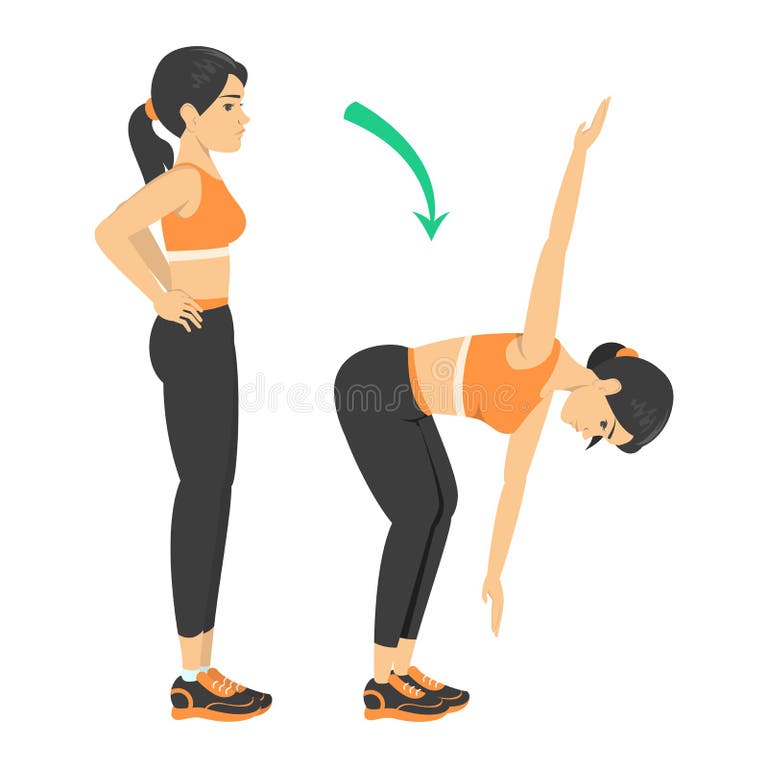 Cartoon Toe Touch Stock Illustrations 41 Cartoon Toe Touch Stock