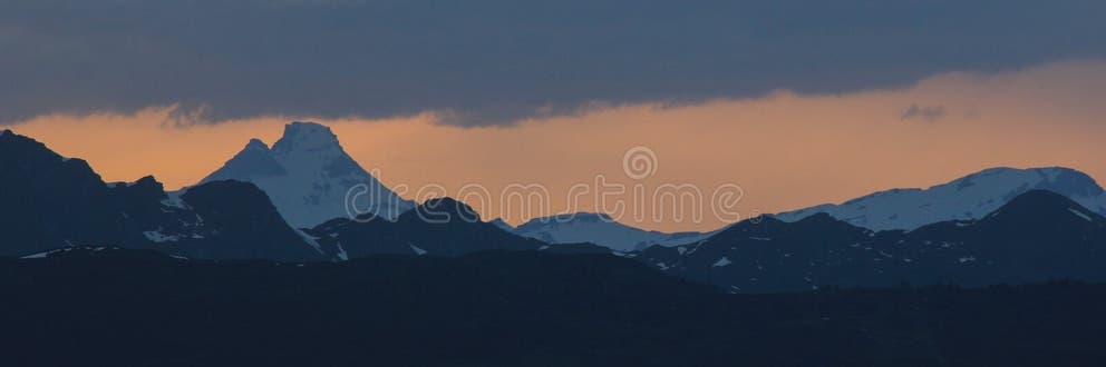 Toedi at Sunset, View from Obermutten Stock Image - Image of scenic ...