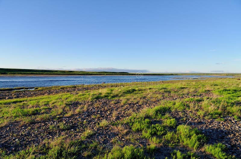 Toendralandschap stock foto. Image of panorama, mooi - 56992284