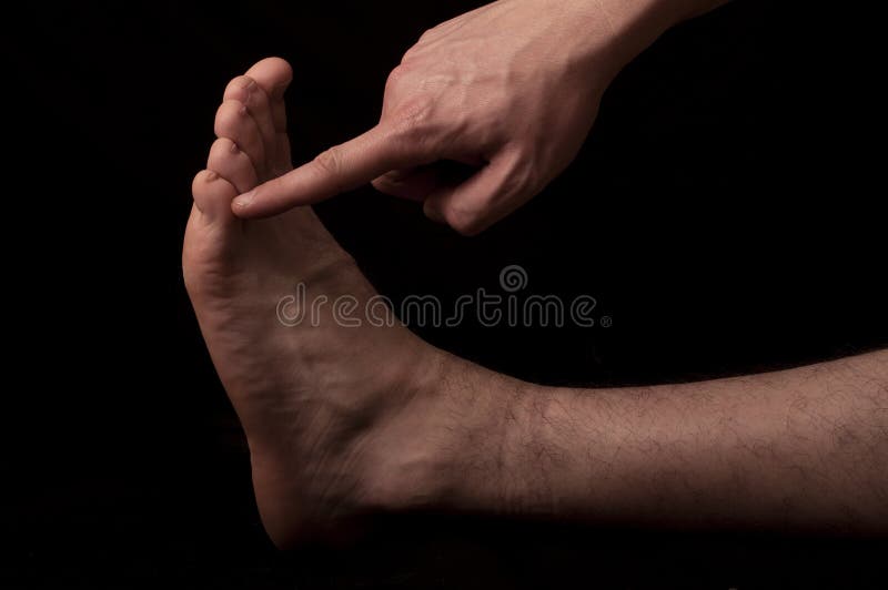 Toes stock image. Image of skin, palpatory, isolated - 38665529