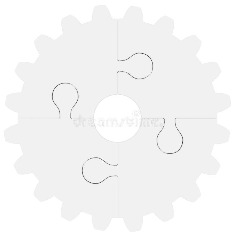 Toestel Die Uit Raadsels Bestaan Stock Illustratie - Illustration of ...