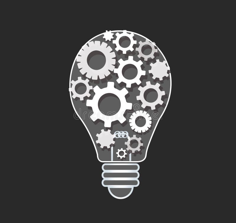 Toestellen in Gloeilampenvorm, Abstract Toestellenconcept Het Denken ...