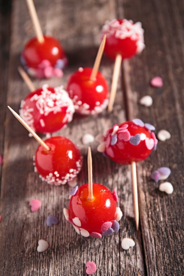 Toffee apple stock photo. Image of apple, candy, celebration - 49739940