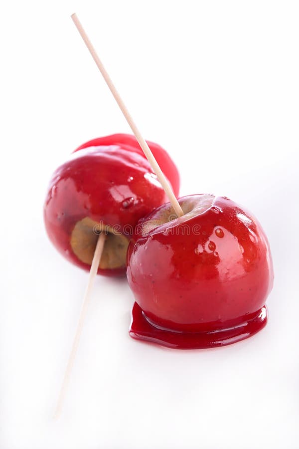 Toffee apple stock photo. Image of carnival, taffy, candy - 87596756