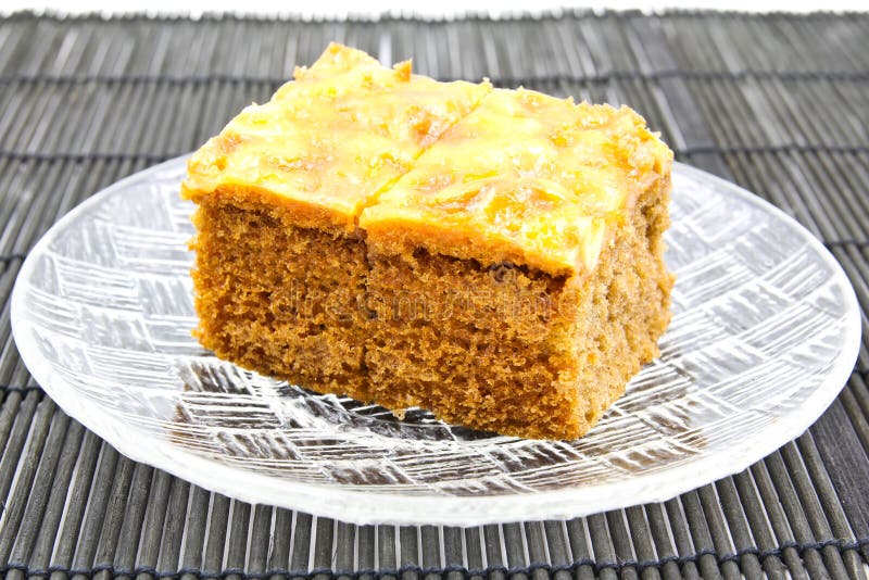 Toffee Cake stock image. Image of sweet, slice, delicious - 48978863