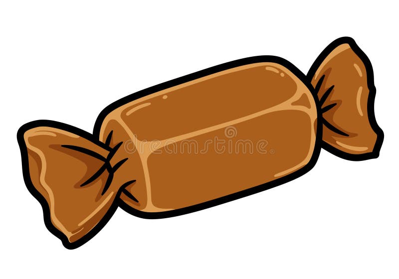 Toffee clipart stock vector. Illustration of isolated - 367514114