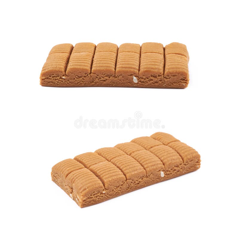 Toffee Confection Bar Isolated Stock Image - Image of ingredient, junk ...