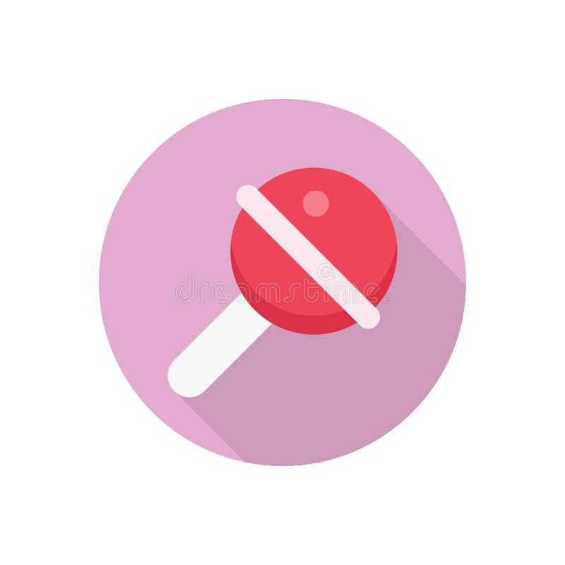 Toffee Vector Flat Color Icon Stock Vector - Illustration of icon ...