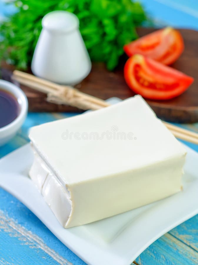 Tofu cheese stock photo. Image of cuisine, cube, asian - 42138734