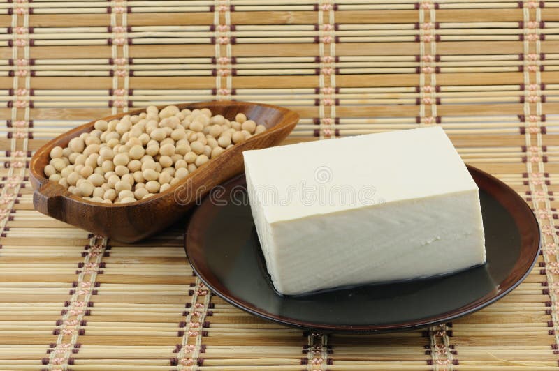 Tofu and Soybeans stock image. Image of organic, cuisine - 19769301