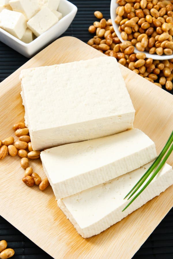 Tofu and Soybeans stock image. Image of organic, cuisine - 19769301