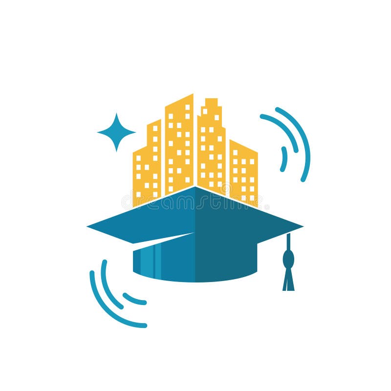 Toga cap icon stock vector. Illustration of student - 334246362