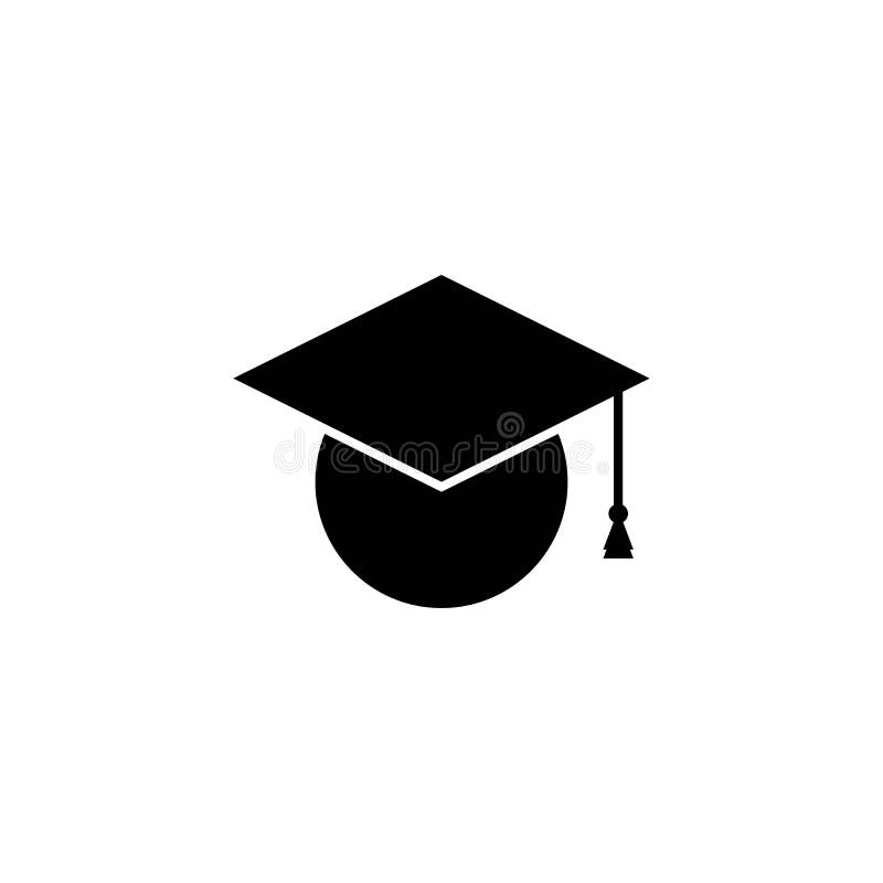 Toga cap logo stock vector. Illustration of campus, academic - 196150897