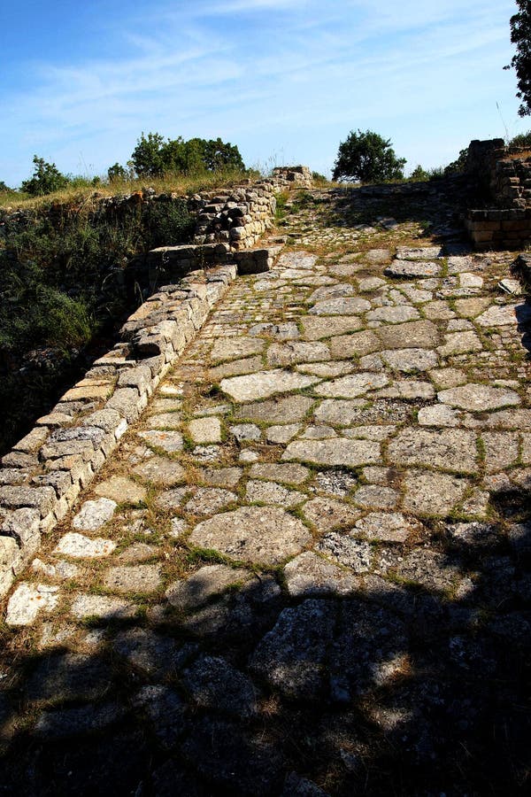 Togate Principal De La Rampa De Troy Imagen de archivo - Imagen de ...