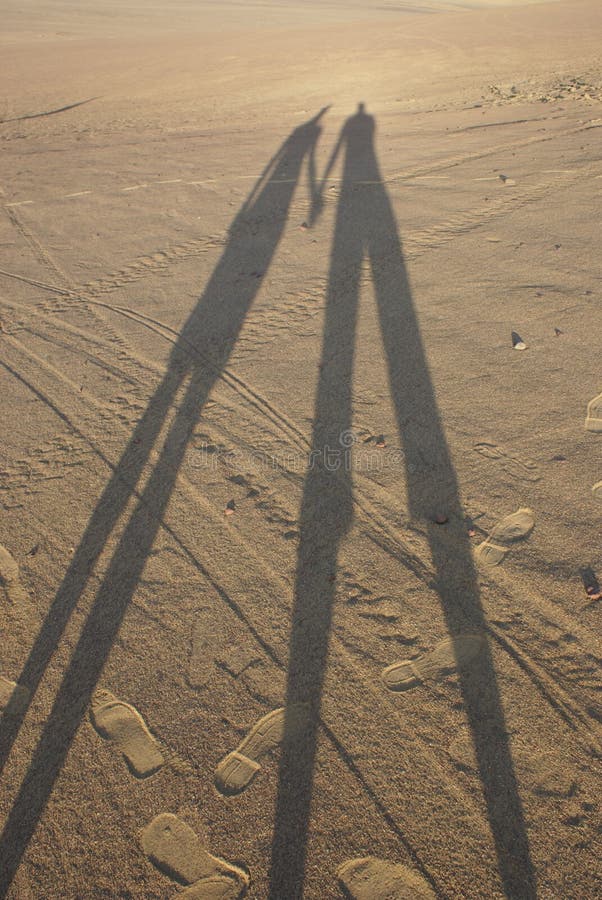 Shadow in the sand stock image. Image of northern, four - 45336379
