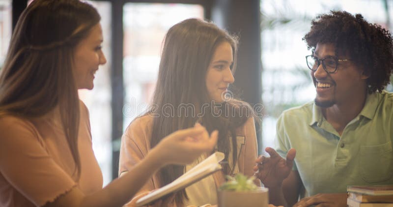 Together Learning is More Fun Stock Photo - Image of learning, friends ...