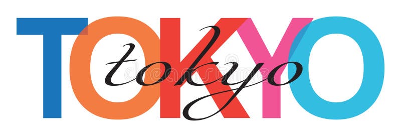 Tokyo Letters Stock Illustrations – 210 Tokyo Letters Stock ...