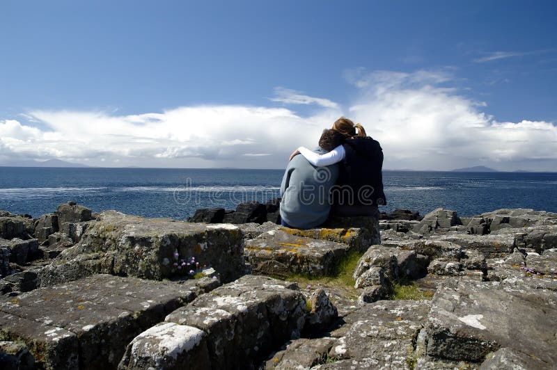 Together in Scotland stock photo. Image of emotions, stones - 1077688