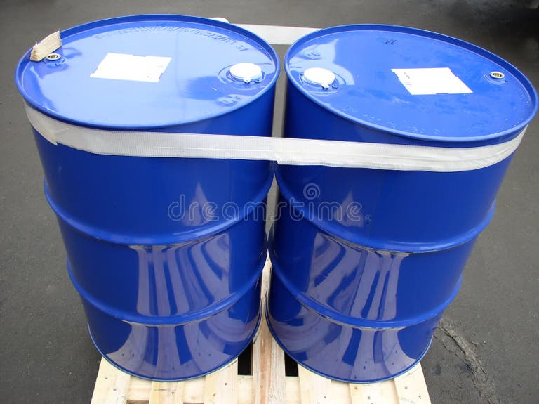 Always Together! Two Bounded Barrels Stock Image - Image of factory ...