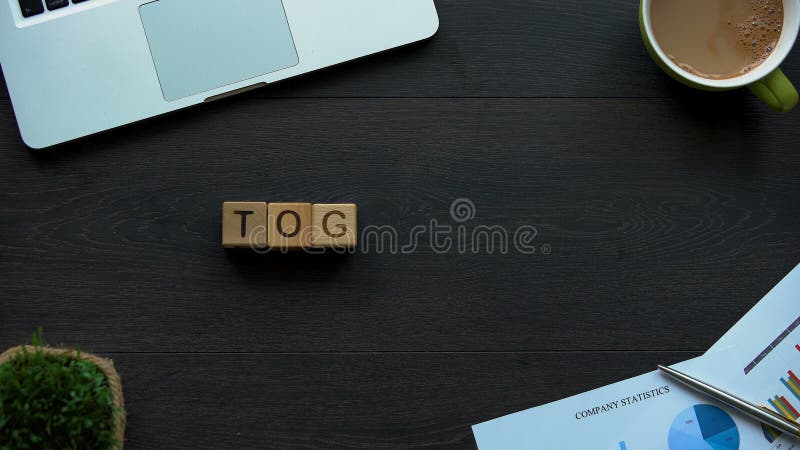 Together Word Made of Cubes, Teamwork and Cooperation Concept, Mutual ...