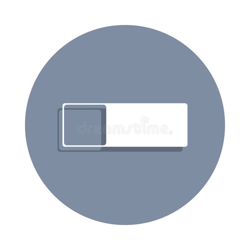 Toggle Button Icon in Badge Style. One of Web Collection Icon Can Be ...