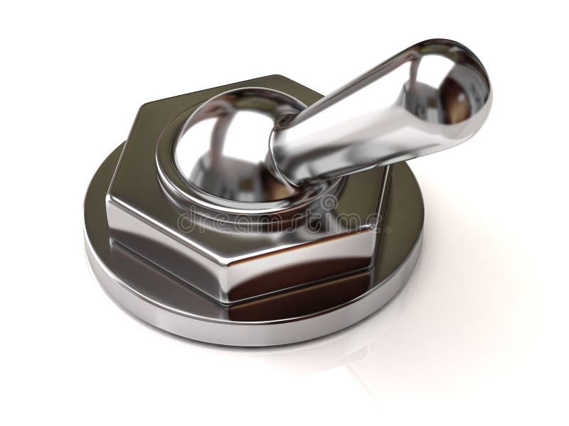 On Off Toggle Switch Buttons - Vector Illustration - Isolated on ...