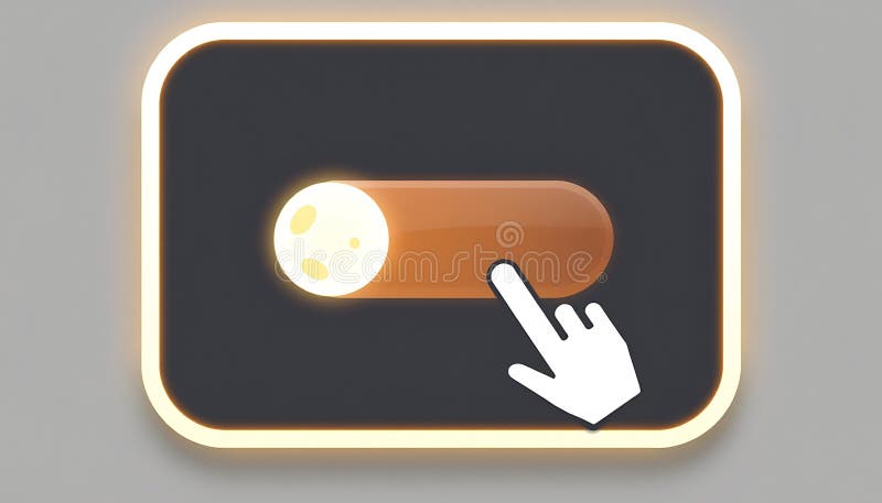 Toggle Switch Icon, on Off Button, Digital Interface, and User Interface Element Generative AI ...