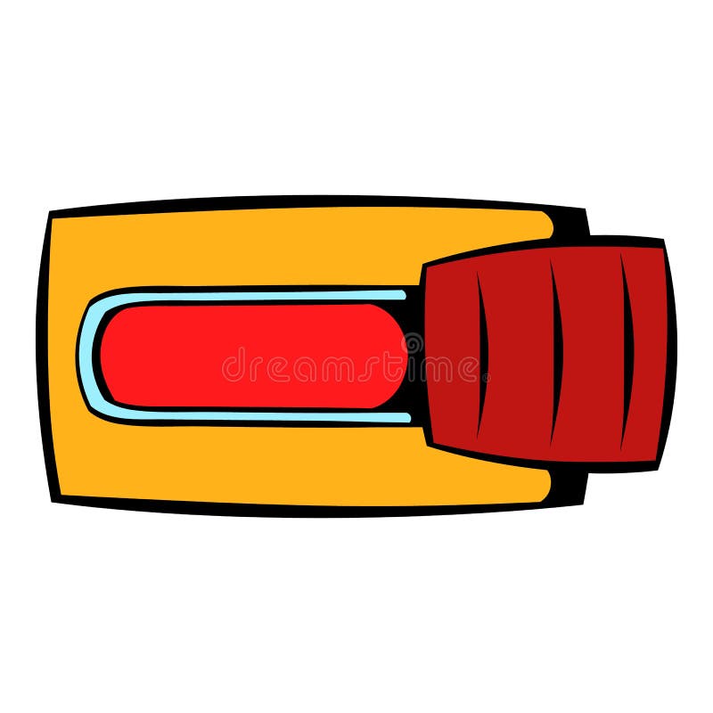 Toggle Switch in No Position Icon Cartoon Stock Vector - Illustration ...