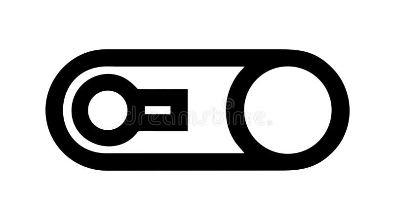 Toggle Switch Off. Deactivation, Disable, Setting, Status, Vector ...