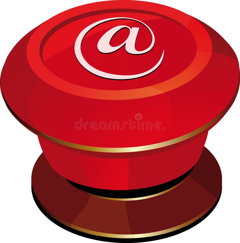 Toggle-switch red Internet stock vector. Illustration of internet ...