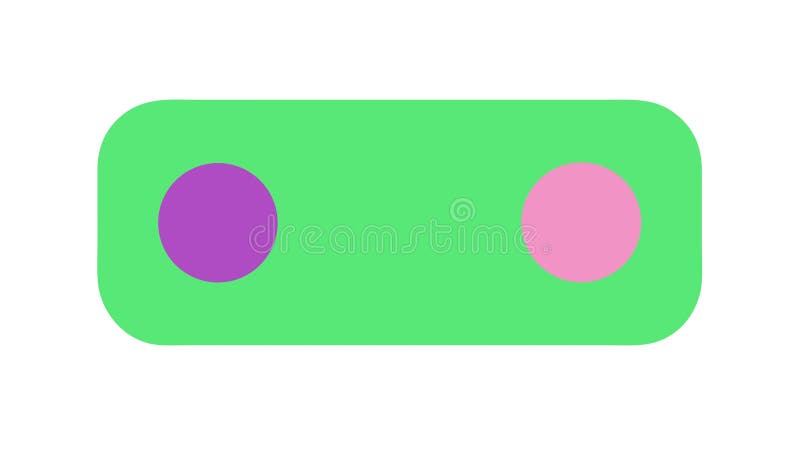 Toggle Switch UI Element for Settings and User Preferences. Vector ...