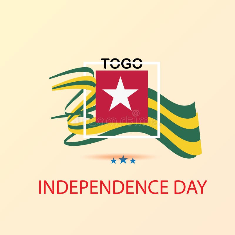 Togo Independence Day Logo Design Vector Stock Vector - Illustration of ...