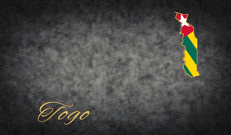 Togo Symbols, Map of Togo stock photo. Image of festivals - 338527458