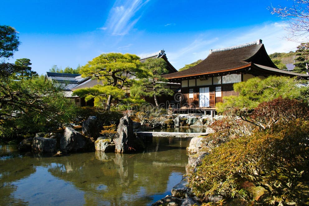 Togu-do in the garden stock image. Image of color, icon - 14124639