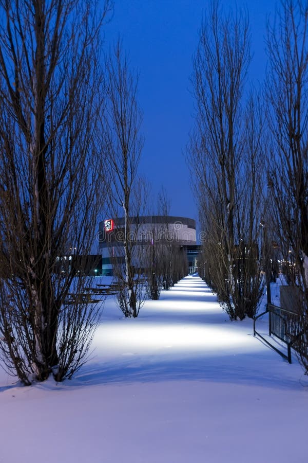 TOHU center editorial stock photo. Image of shows, designed - 50341843