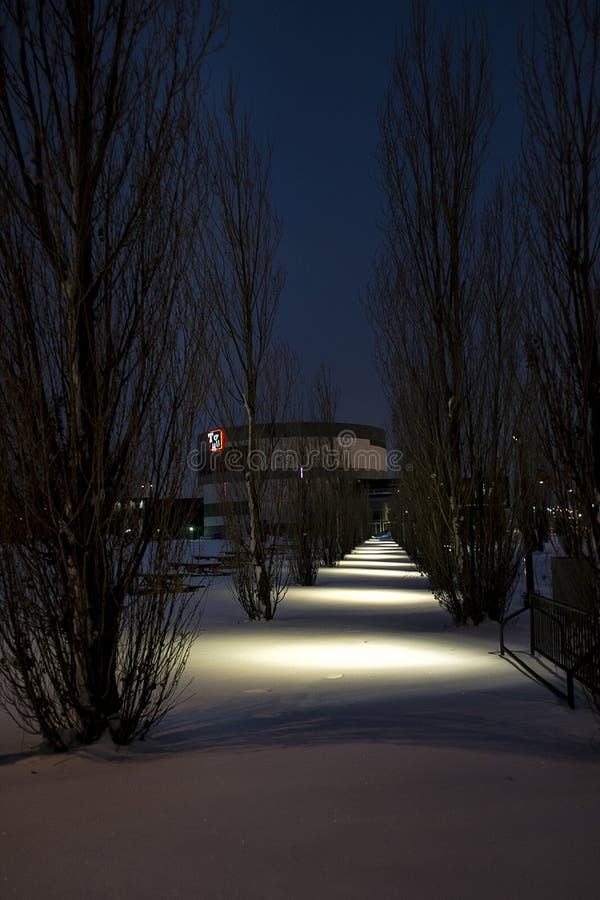 TOHU center night scene editorial image. Image of designed - 82480335