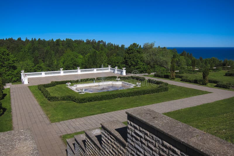 In the Toila-Oru park stock image. Image of estonia - 265667509