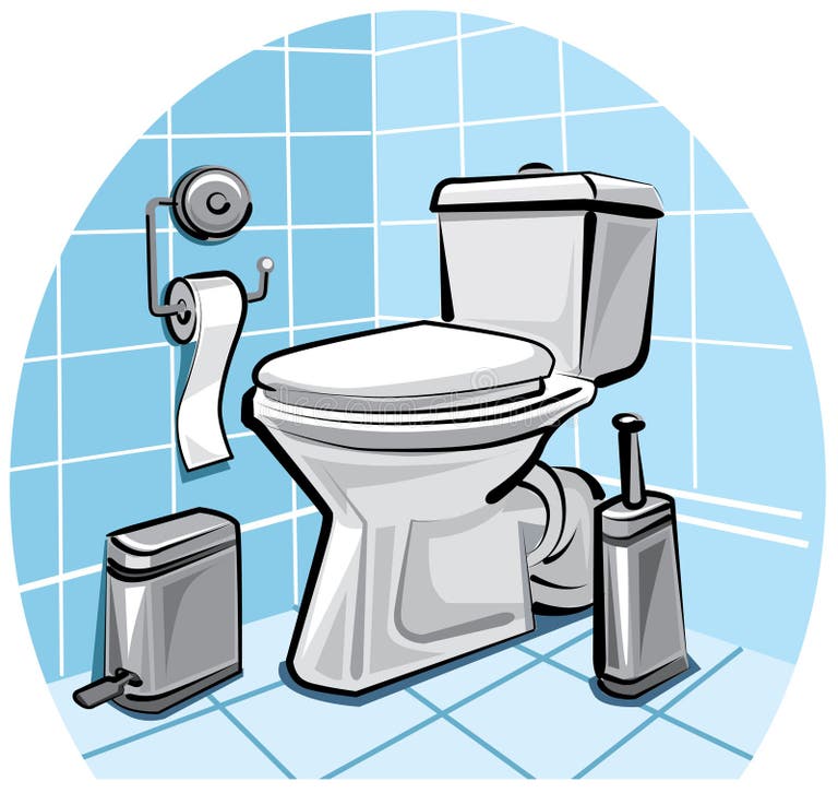Indoor White Toilet Stock Illustrations – 12,710 Indoor White Toilet ...