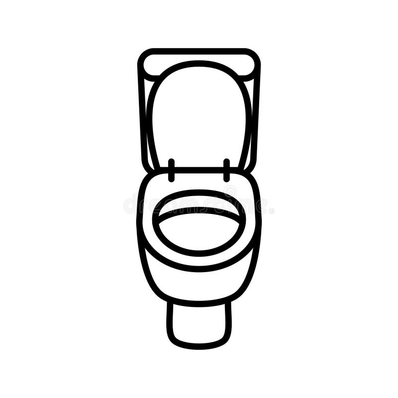 Front View Public Toilet Stock Illustrations – 303 Front View Public ...
